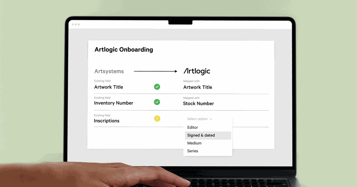 Everything You Need to Know About Artlogic Onboarding